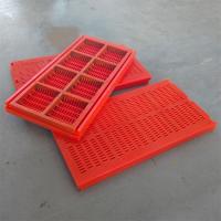 China High Elasticity Polyurethane Screen Mesh 30mm 40mm 50mm Ultrasonic Vibrating Sieve Wear Resistant for sale