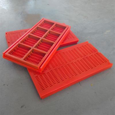 China High Elasticity Polyurethane Screen Mesh 30mm 40mm 50mm Ultrasonic Vibrating Sieve Wear Resistant for sale