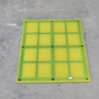 China Polyurethane Screen Panel 30mm 50mm Thickness Anti-Clogging Mining Sieve Plate for sale