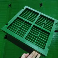China Polyurethane Screen Mesh 0.1-170mm Aperture Lightweight Dewatering Sieve Plate for Mining for sale