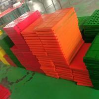 China Polyurethane Dewatering Screen Mesh 0.1mm Slot Steel Frame Mining 30mm Thickness for sale