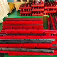 China Polyurethane Dewatering Mesh 305mm Width 4mm Slot Rail Support High Wear Resistance for sale