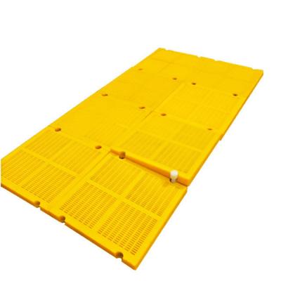 China 45mm Thick PU Dewatering Screen Panel 1.0mm Slot High Wear Resistance for Coal Mining for sale