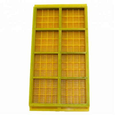 China Heavy Duty Polyurethane Screen Mesh with Long Lasting Performance and Modular Injection Molded Design for sale