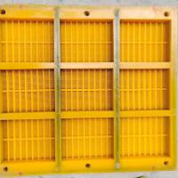 China Polyurethane Screen Mesh 10mm-30mm Thickness 85 Shore A Hardness for Mining Dewatering for sale