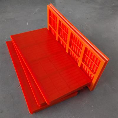 China WS85 MDI-Grade Polyurethane Screen Panel High Wear Resistance Flexible PU Screen Panel for Mining Vibrating Screen Separation for sale
