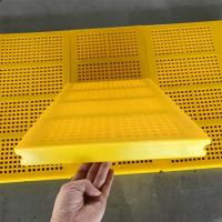 China WS85 Structure Polyurethane Screen Plate with MDI Material and Anti-Blocking Surface for Mining and Quarry Screening for sale