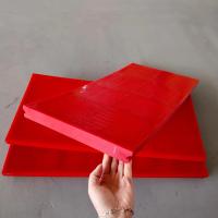 China WS 85 Polyurethane Vibrating Screen 305x610mm Acid-Resistant 0.1mm Seam for Gold Mine Dewatering for sale