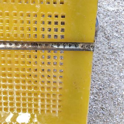 China 40mm Thickness Polyurethane Screen Mat 1.5mm Wire Diameter High Wear Resistance Mining for sale