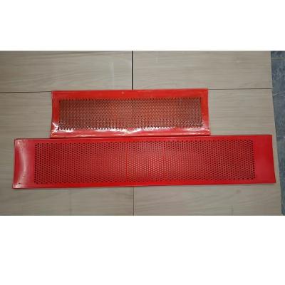 China PU Flip-Flop Screen Panel 1.25m Width 50 Shore Hardness Noise-Reducing for Metallurgy for sale