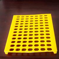 China Imported PU Flip-Flop Screen Panel 10mm Aperture 300mm Width for Dry Slag Separation for sale