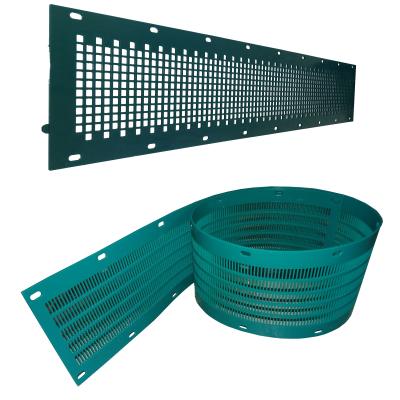 China 1.25m Width 5-12mm Thick Wear-Resistant PU Flip-Flop Screen for Chemical Powder Separation for sale