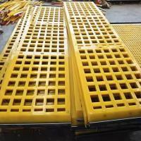 China 30mm Thickness High Wear Resistance Polyurethane Screen Panel for Zinc Ore Processing for sale