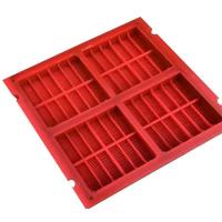 China 30mm Thickness 95A Hardness Polyurethane Screen Panel with High Wear Resistance for Mining for sale