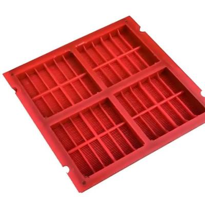 China 30mm Thickness 95A Hardness Polyurethane Screen Panel with High Wear Resistance for Mining for sale