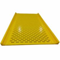China Polyurethane Flip-Flop Screen Panel 1.25m Width Self-Cleaning Anti-Clogging Wear-Resistant for Coal Fines Screening for sale