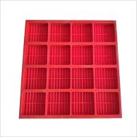 China 30mm Thickness Polyurethane Screen Mat with Thermal Stability and Energy Efficiency for Mining Applications for sale
