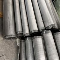 China SS316 Grommet Screen with Folded Edges for Rotex 14-230 Mesh Industrial Wire Mesh Panel for sale