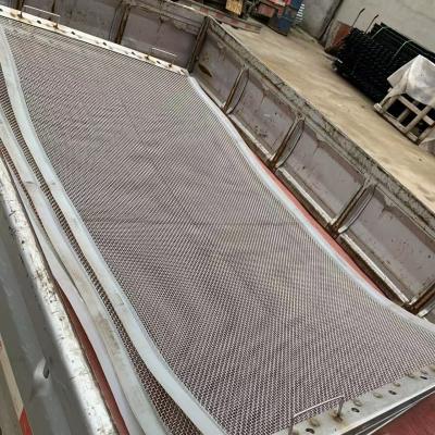 China HUATAO Transparent PU Grommet Screen 0.0014-0.0090 Inch Wire Diameter 46%-76.4% Open Area for Rotex Replacement for sale