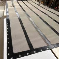 China HUATAO 180° Folded Edge Grommet Screen 316 Stainless Steel High-Temp 80°C Mining Rotex Replacement for sale