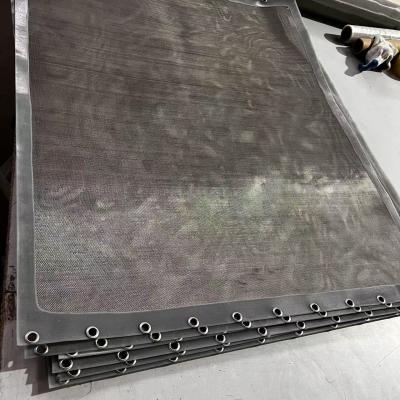 China FDA Compliant Wire Grommet Screen 46-76% Open Area for Rotex Replacement Stainless Steel for sale