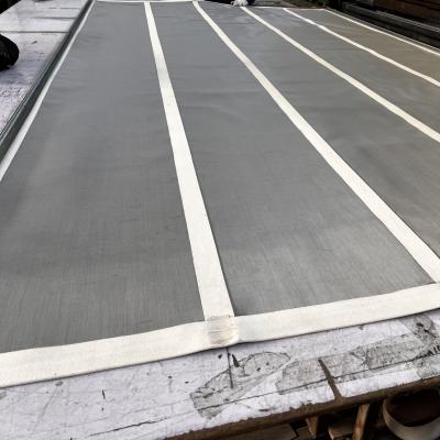 China Custom Square Hole Stainless Steel Screen Mat 304 316 310S for Vibrating Screening for sale