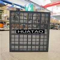 China High-Wear Rubber Sieve Mesh Panel 25x6mm with Steel Frame for Modular Vibrating Screens for sale