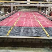 China High-Wear Rubber Steel Frame Anti-Blocking Screen Panel 40x10mm for Mining Vibrating Screens for sale
