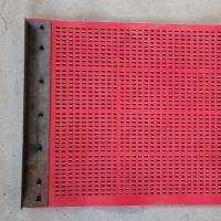 China 6mm Thick Thai Rubber Self-Cleaning Screen Mat for Vibrating Screens 1m Width for sale