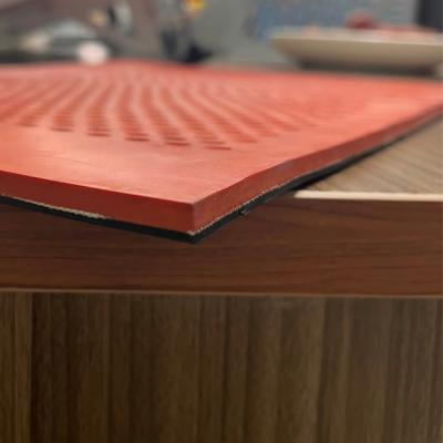 China 1m Thai Composite Rubber Screen Panel 3mm Aperture 5-10x Longer Life Than Metal Screens for sale