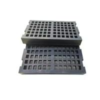 China 70 Shore Hardness Rubber Screen Panels 305x305mm Steel Frame Dewatering ISO 14001 for sale