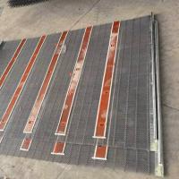 China Self Cleaning Screen Mesh 1-5mm Aperture Corrosion Resistant PU Strip Vibrating Screen for sale