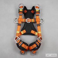 China Double Back Five-point European Safety Harness for sale