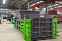 China Huatao 160 Ton Hydraulic Baler Machine for Waste Plastic Baling 1100mm Inlet for sale