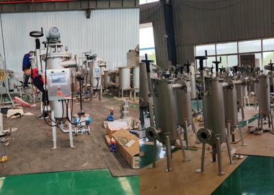 China Automatic External Scraper Self-cleaning Filter for Viscous Products 250mm Diameter for sale