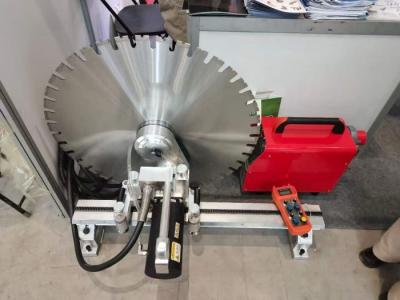 China HT 25kw High Frequency One Piece Wall Saw 500-700mm Cutting Depth for sale