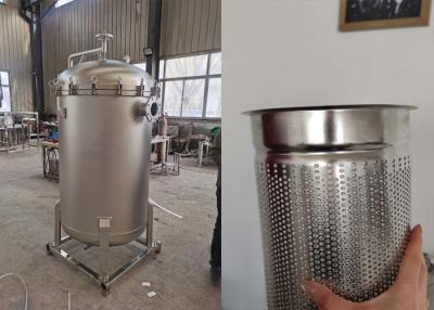 China SS304/316 Multi Bag Filter Housing 350mm-1200mm for Wine Filtration for sale