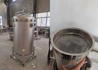 China High Precision Filtration Industrial Fast Open Bag Filter for sale