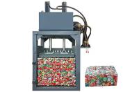 China Hydraulic Carton Compress Baler Packing Machine Vertical Baler Machine for sale