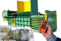 China Horizontal Hydraulic Baler Machine 15kw 380V for PET Bottle Plastic Waste Recycling for sale