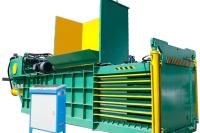 China Horizontal Hydraulic Baler Machine 15kw 380V for PET Bottle Plastic Waste Recycling for sale