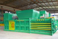 China Horizontal Hydraulic Baler Machine 15kw 380V for PET Bottle Plastic Waste Recycling for sale