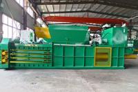 China Horizontal Waste Paper Hydraulic Baler 140 Ton High Pressure Baling Machine for sale