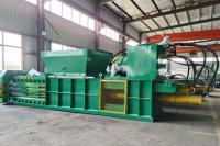China Horizontal Waste Paper Hydraulic Baler 140 Ton High Pressure Baling Machine for sale