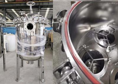 China Stainless Steel Multi Bag Filter 0.5-200 Micron for Water Treatment Polishing for sale