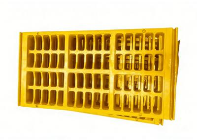 China Trell-ex TS Transversal Modular Rubber Screen Plate for Aggregate Stratification ISO9001 for sale