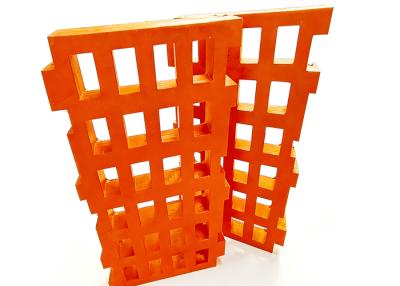 China LS SLS Series 300x610mm Wear-Resistant Rubber Screen Panel for Coal Dewatering Applications Technical for sale