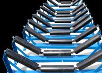 China Carbon Steel Mining Conveyor Idler Roller 89mm Diameter High Load Capacity Triple Labyrinth Seal for sale