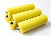 China Rubber Disc Return Conveyor Idler Roller Self Cleaning 89mm Diameter Mining Use for sale