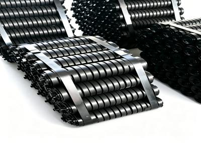 China Conveyor Idler Roller Steel Bearing Housing High Wear Resistance Mining Conveyor Use for sale